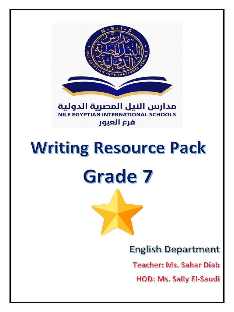 Writing Resource Pack G7 | PDF | Social Media | Popular Culture & Media ...