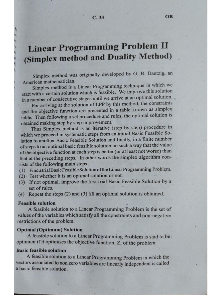 Simplex Method | PDF