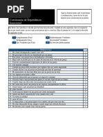 Inventario Dependencia Emocional Ide | PDF | Validez (Estadísticas) | Sicología