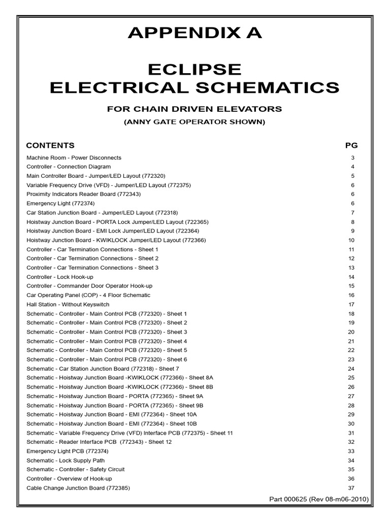 ECLIPSE DIAGRAMAS ELECTRICOS | PDF | Elevator | Electrical Connector