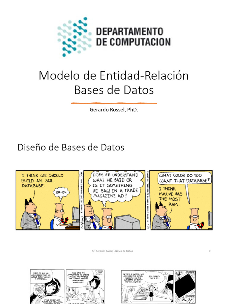 Modelo de Entidad-Relación1 | PDF | Bases de datos | Informática