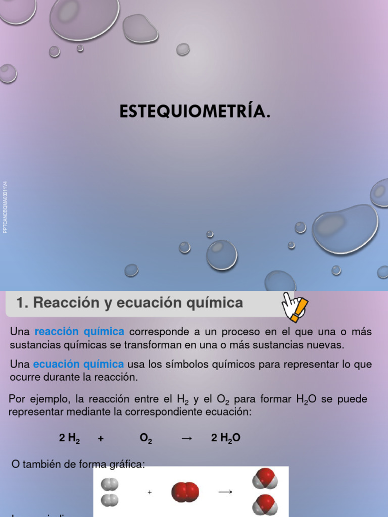 Guía de Estequiometría Básica | PDF | Estequiometría | Mole (Unidad)