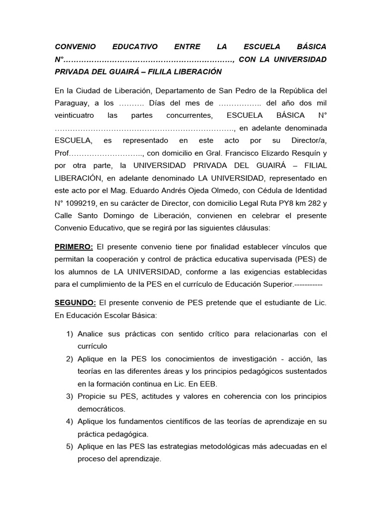 Documentos de Práctica Educativa 2024 | PDF | Enseñando | Pedagogía