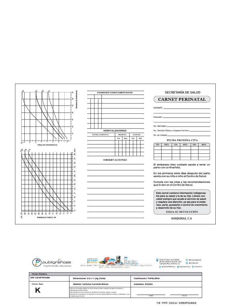 (12625) Carnet Perinatal | PDF