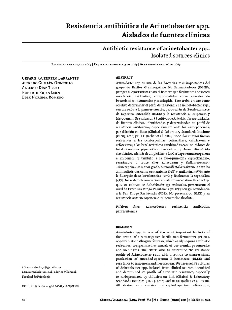 331-Texto Del Artículo-5220-1-10-20211219 | PDF | Beta lactamasa | Antibióticos