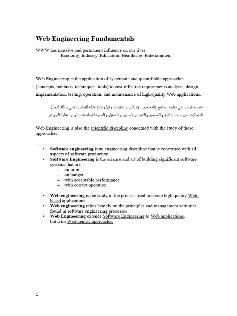 Web Engineering Pdf World Wide Web Internet And Web