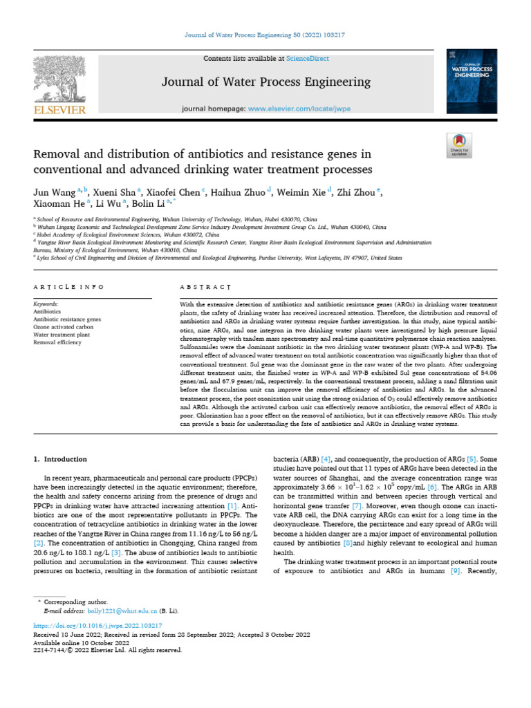 +J. Wang Et Al., 2022 | PDF | Real Time Polymerase Chain Reaction | Chemistry