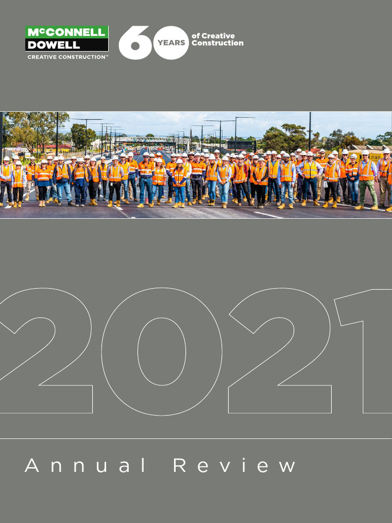 CS 2 McConnell Dowell 2021 Annual Review | PDF | Governance | Sustainability