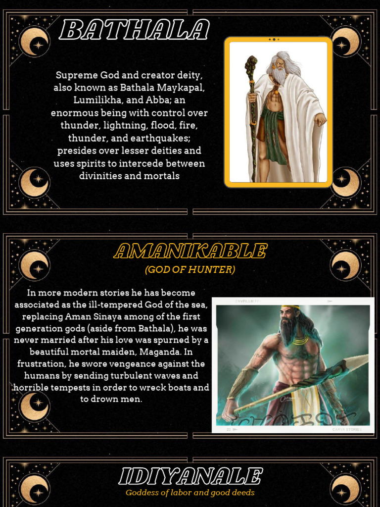 Ancient Gods and Goddesses of The Early Filipinos (HISTORY 101) Convert ...