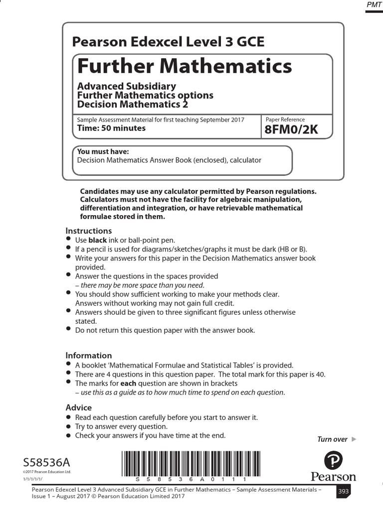 Sample QP | PDF | Mathematics | Applied Mathematics