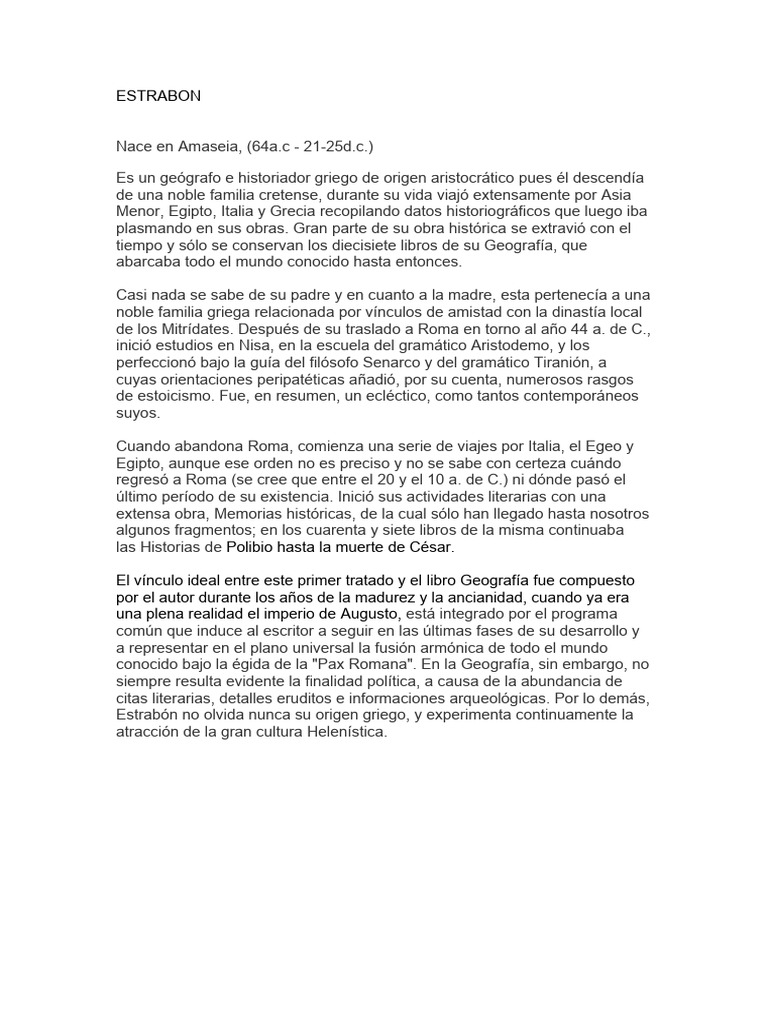 ESTRABON | PDF | Antigua Grecia | Península Ibérica