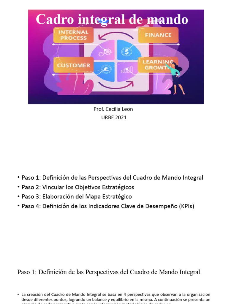 Cuadro Integral de Mando | PDF | Business | Cliente