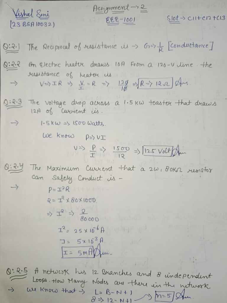 Eee Assignment 2 0 Pdf