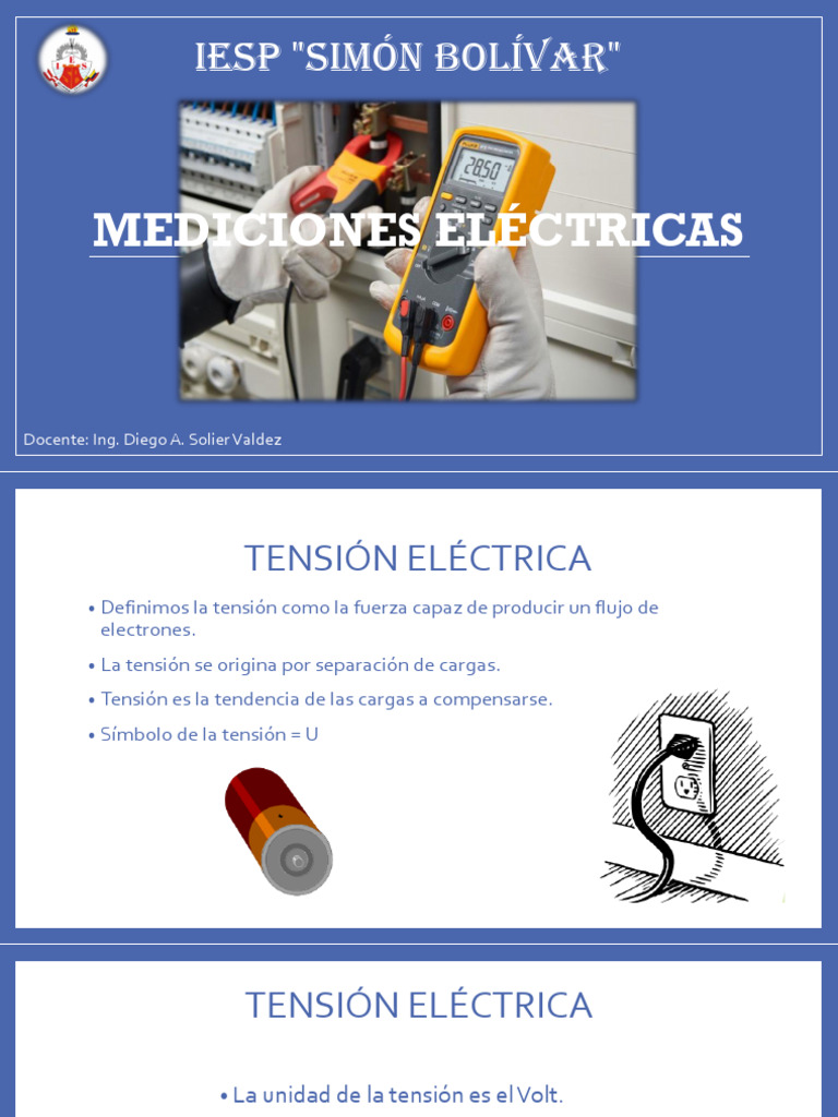 Semana 1 Mediciones Electricas | PDF | Resistencia Eléctrica y Conductancia | Vatio