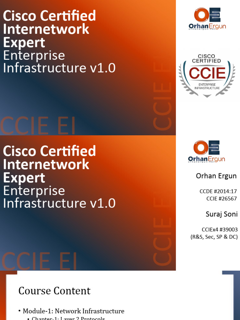 CCIE Enterprise Infrastructure v1.0.27.03.2020 | PDF | I Pv6 | Internet ...