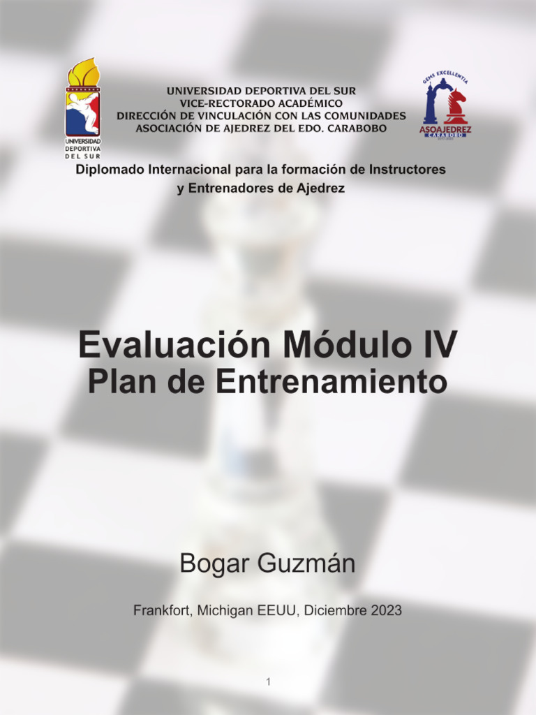 BG Plan de Entrenamiento | PDF