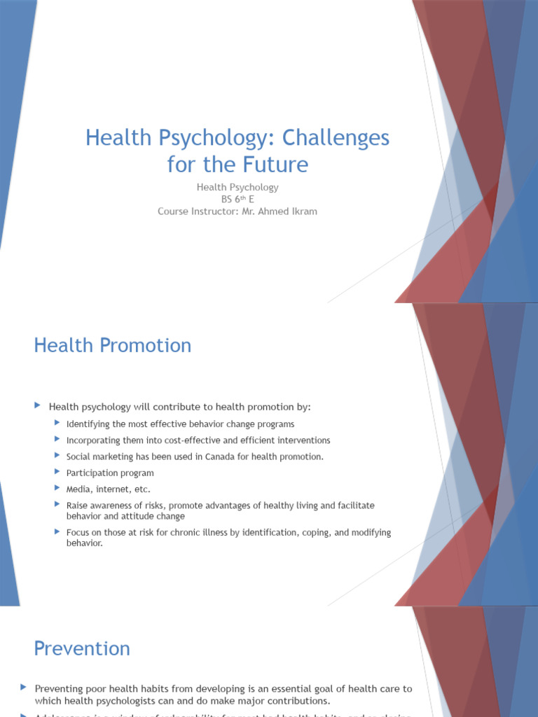 Health Psychology CHP 15 | PDF | Chronic Condition | Health Equity