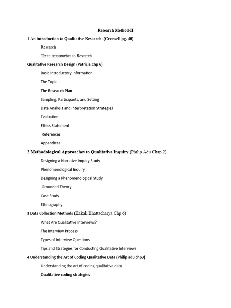 Qualitative Research Guide | PDF | Qualitative Research | Methodology