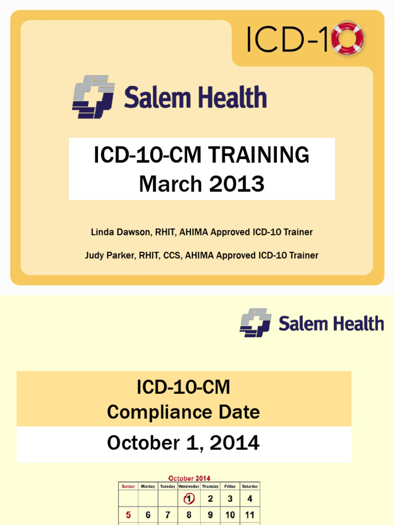 Icd10cm Ahima Training | PDF | Sepsis | Hiv/Aids