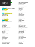 Low Frequency Words LIst | PDF