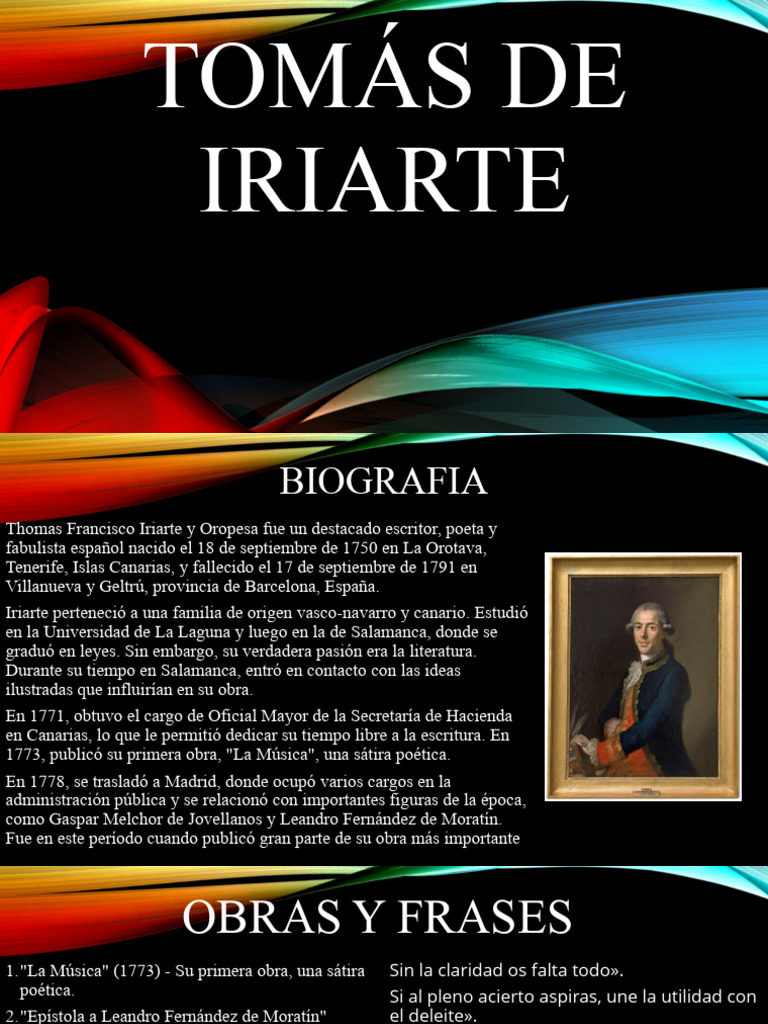 Tomás de Iriarte | PDF
