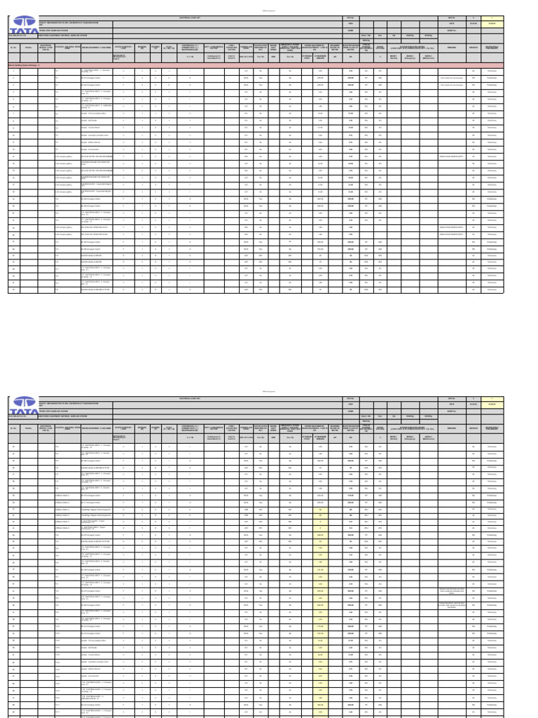 Consolidated Electrical Load List - R1 - 23.02.24 | PDF | Electrical ...