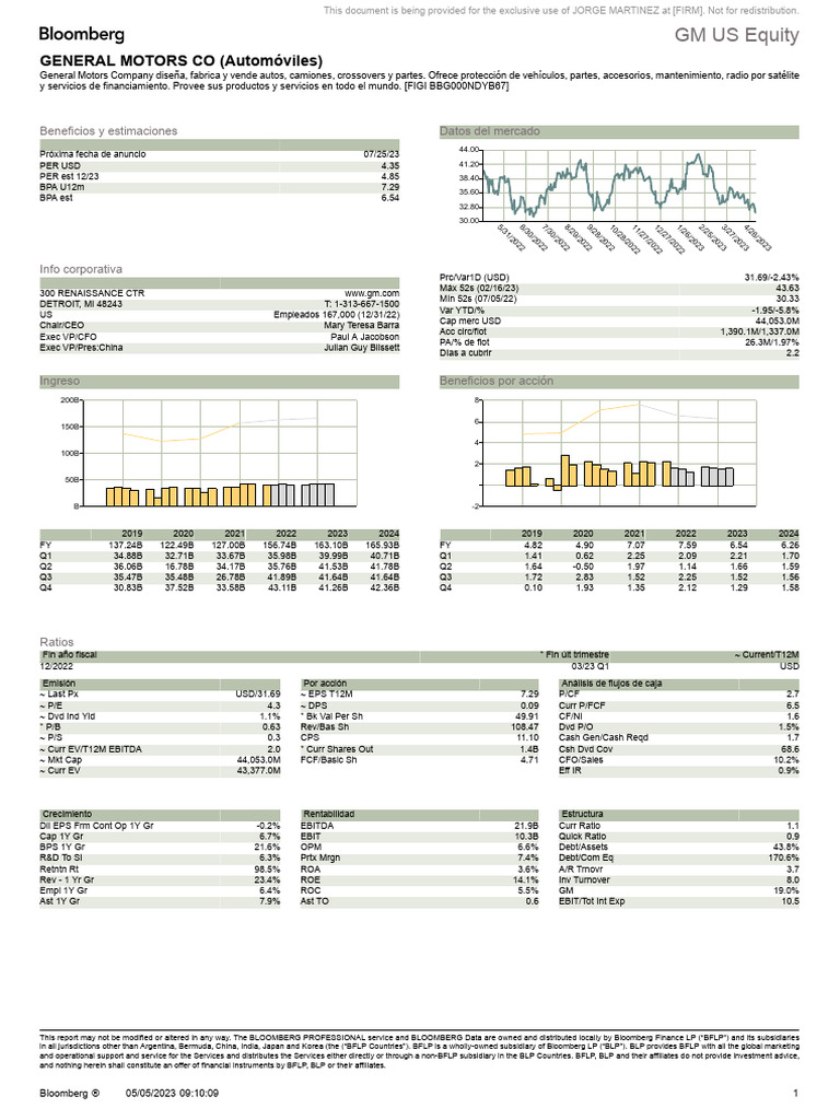 Bloomberg 9 | PDF | Financial Services | Financial Markets