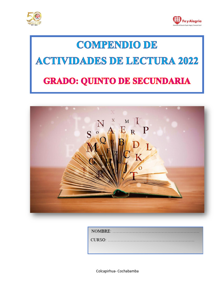 Compendio de Lectura 5to Sec | PDF | Los Muppets | Arte roquero