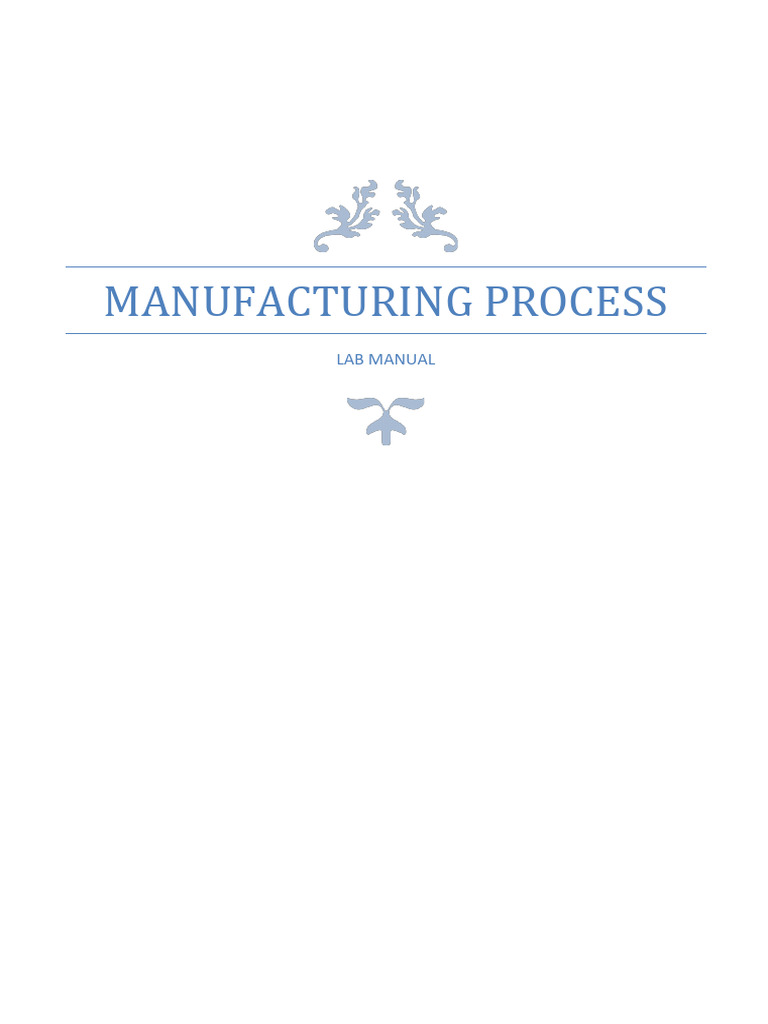 Manufacturing Process | Download Free PDF | Grinding (Abrasive Cutting ...