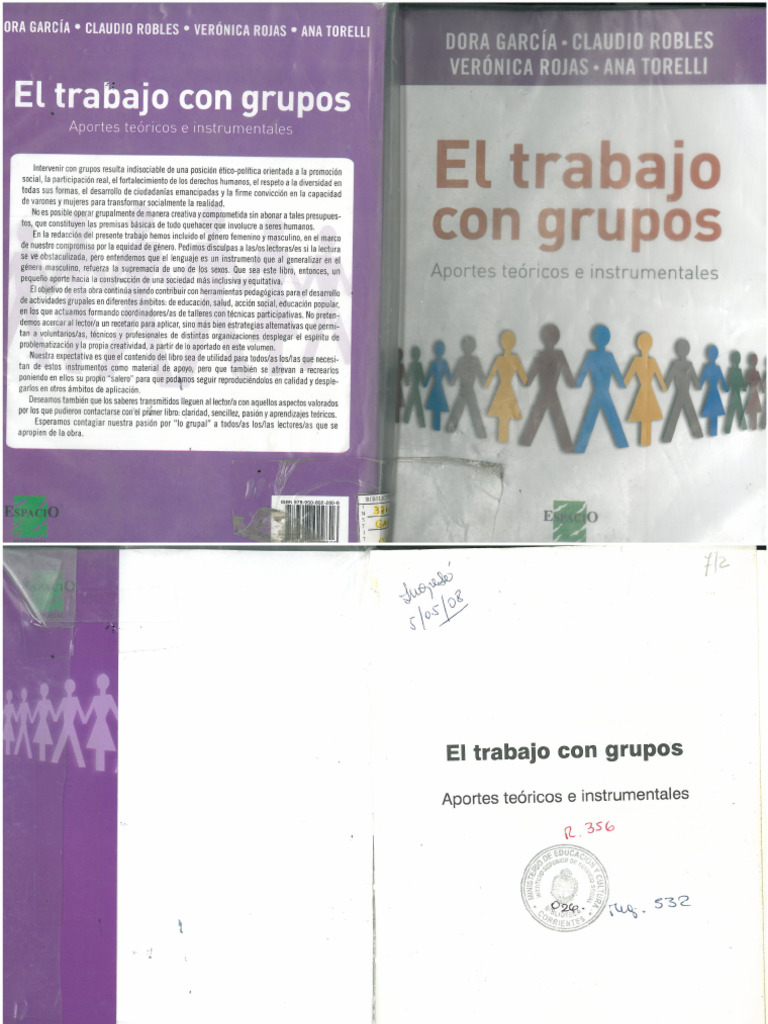 El Trabajo Con Grupo Dora Garcia C.robles | PDF