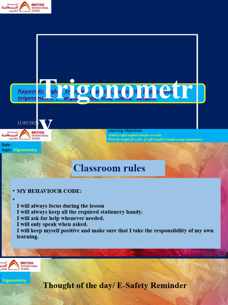 GR9 L1 Trig. Missing Side 1 | PDF | Trigonometry | Triangle