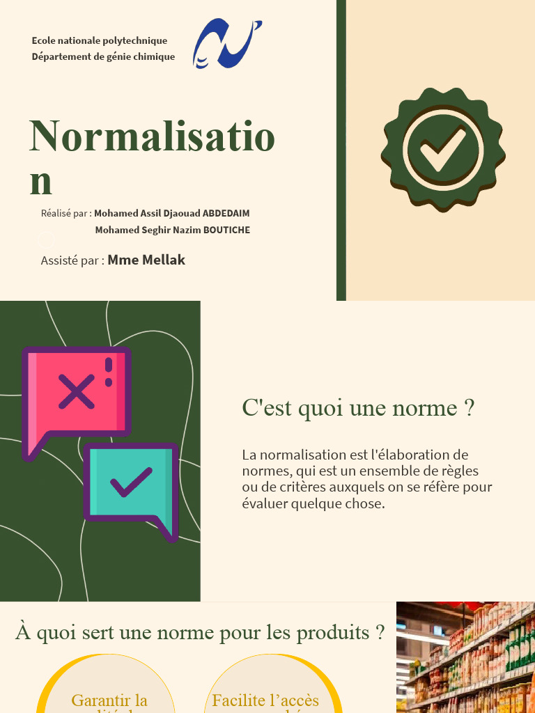 Normalisation | PDF | Management de la qualité