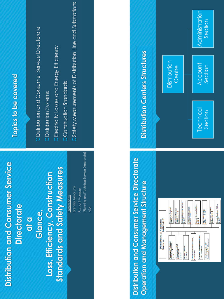 to print Distribution System at a Glance | PDF | Electric Power Distribution | Electric Power ...