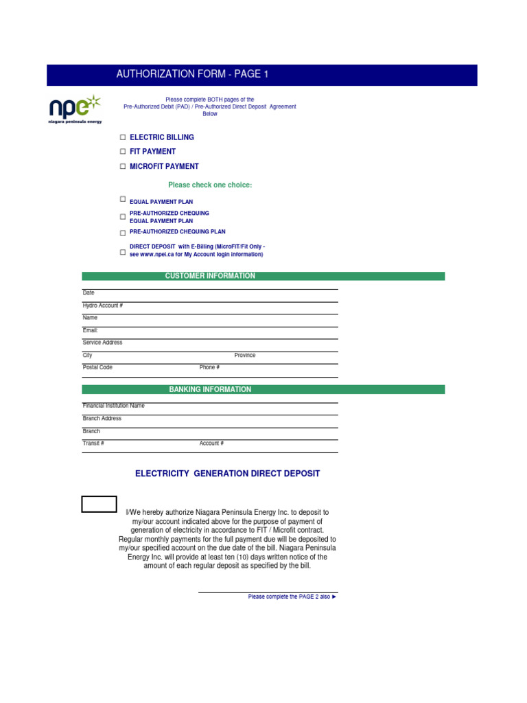 PAP FORM | PDF | Deposit Account | Transaction Account