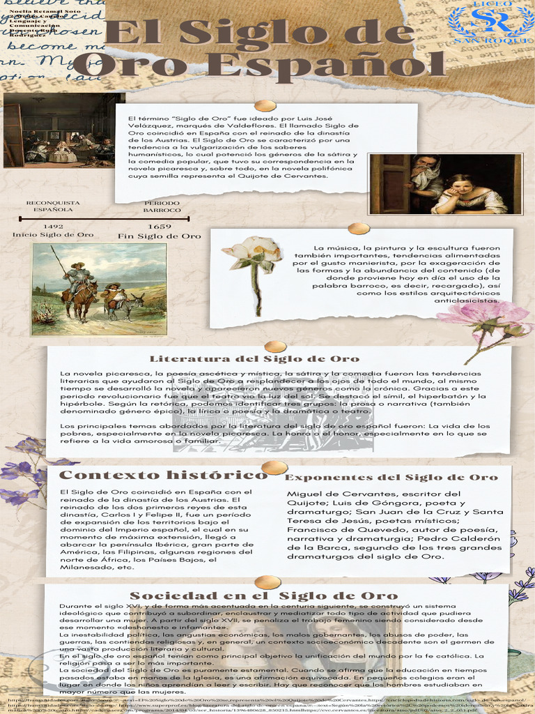 Afiche Siglo de Oro | PDF | Barroco