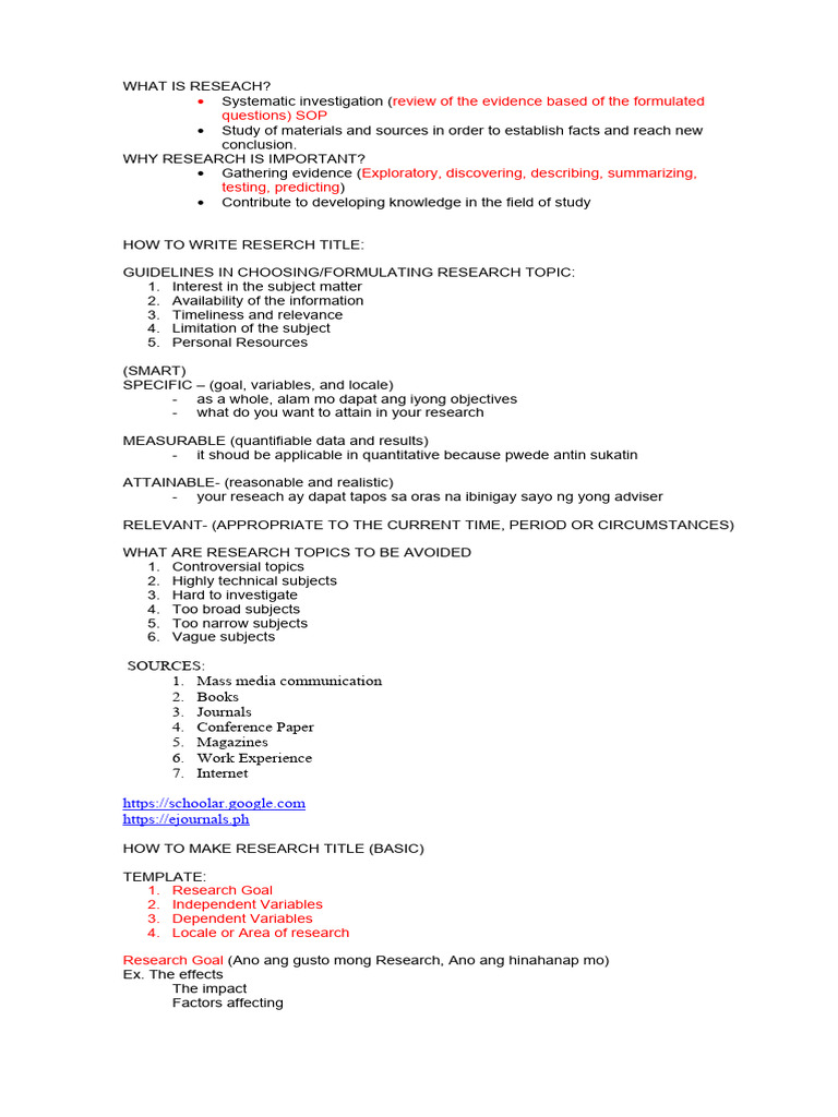 Research Thesis Writing | PDF | Sampling (Statistics) | Level Of Measurement
