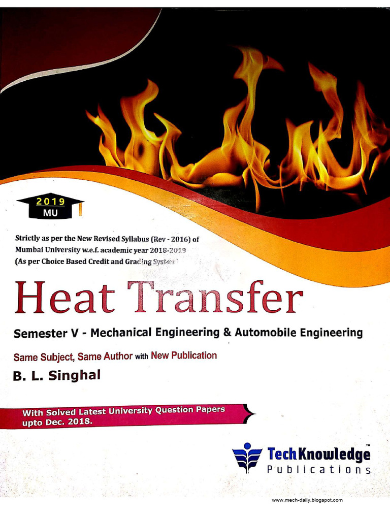 Heat Transfer Book | PDF