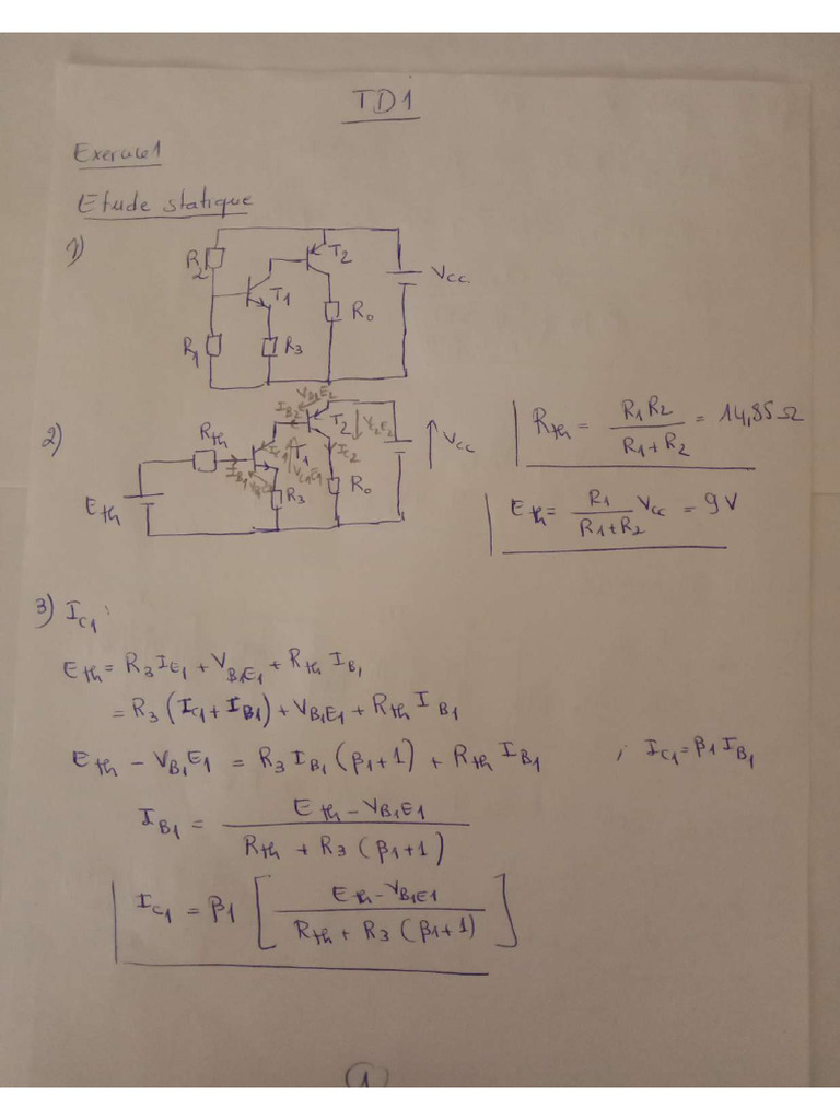 TD 1-Correction | PDF