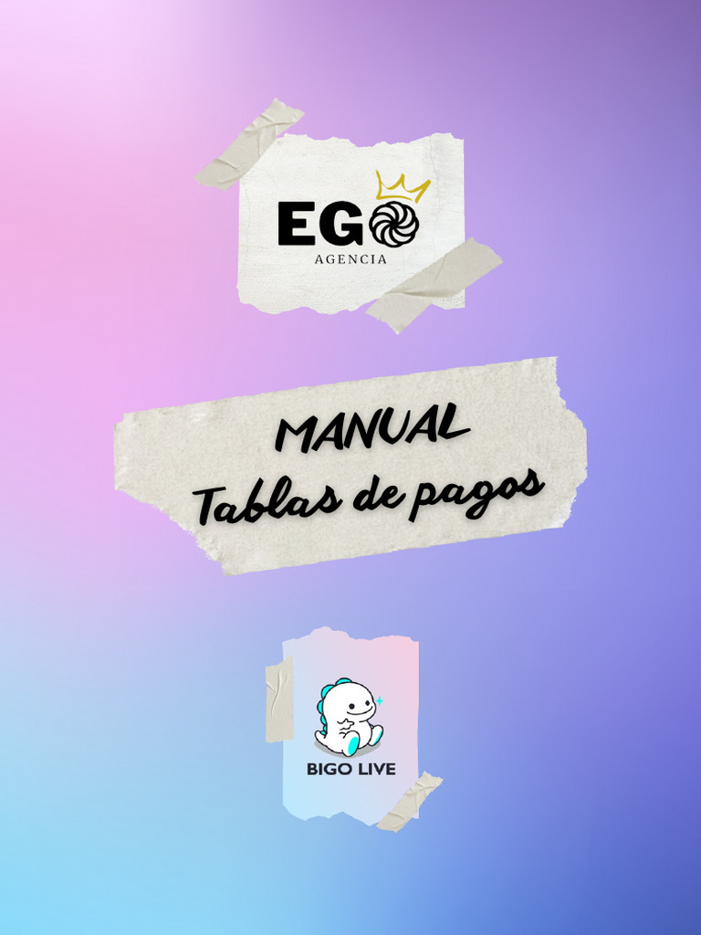 Manual Pagos EGO | PDF | Economias