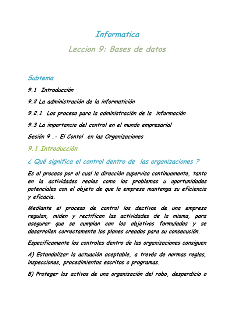 Bases de datos | PDF | Bases de datos | Objeto (informática)