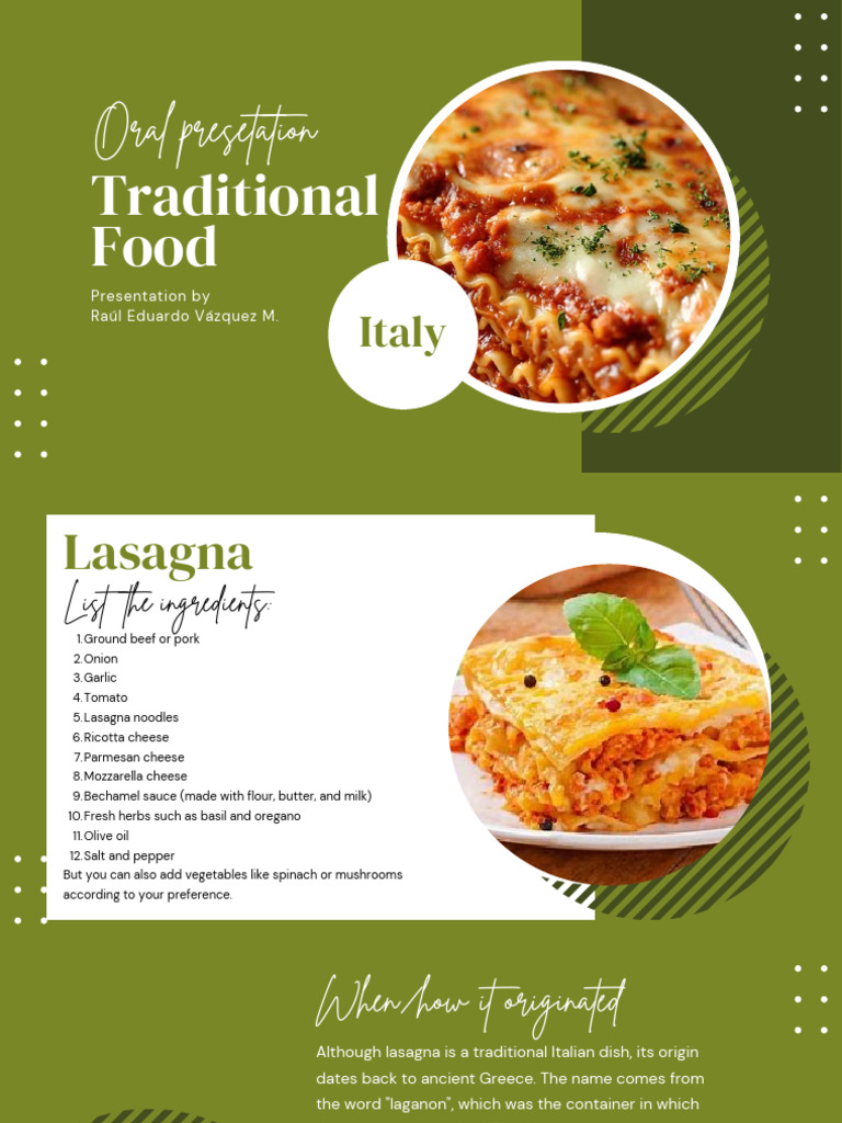 Food Presentation | Download Free PDF | European Cuisine | Foods