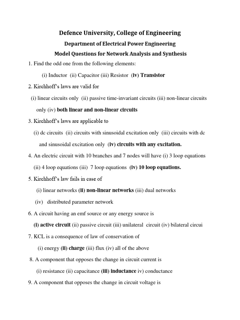 nw-model-question-with-ans-pdf-electrical-network-network