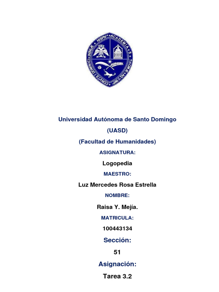 Tarea 3 2 Logo-3 | PDF | Aprendizaje | Educación en artes liberales