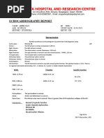 2D Echo Report Format | PDF | Heart Valve | Ventricle (Heart)