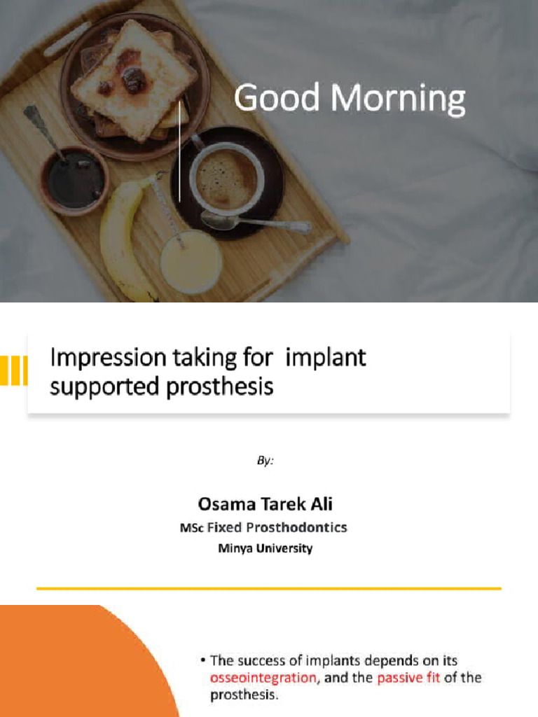 Implants Impression Techniques Pdf