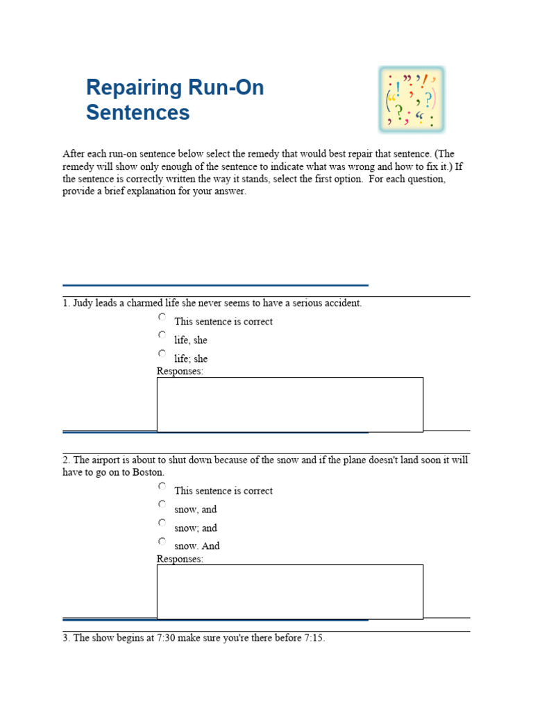 Repairing Run Homework | PDF