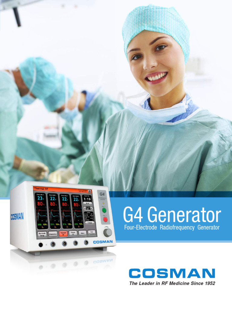 Cosman G4 Generator Brochuree | PDF | Clinical Medicine