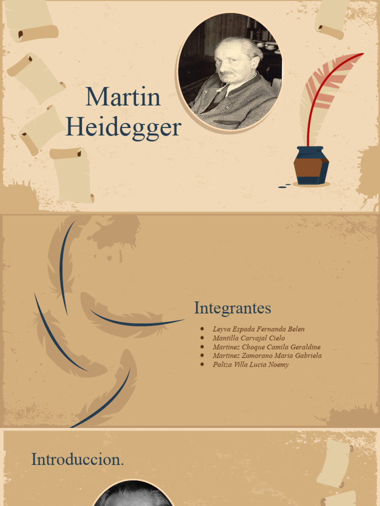 Martin Heidegger | PDF | Existencia | Martin Heidegger Martin Heidegger | PDF | Existencia | Martin Heidegger