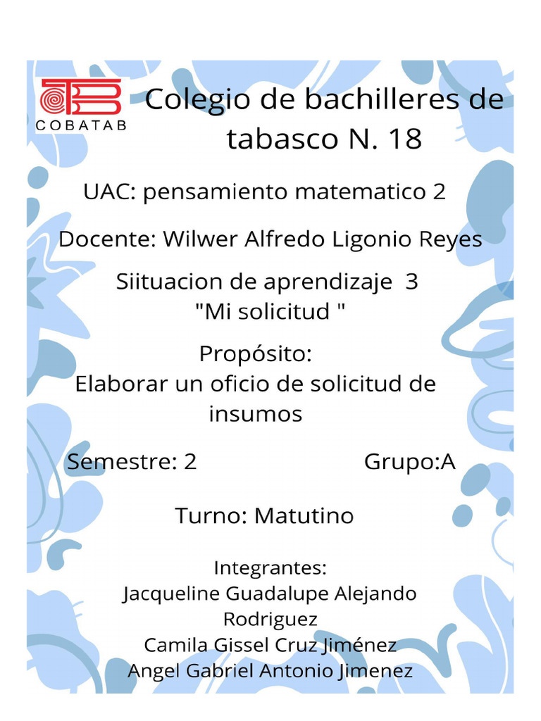 Documento ( Mi Solicitud | PDF