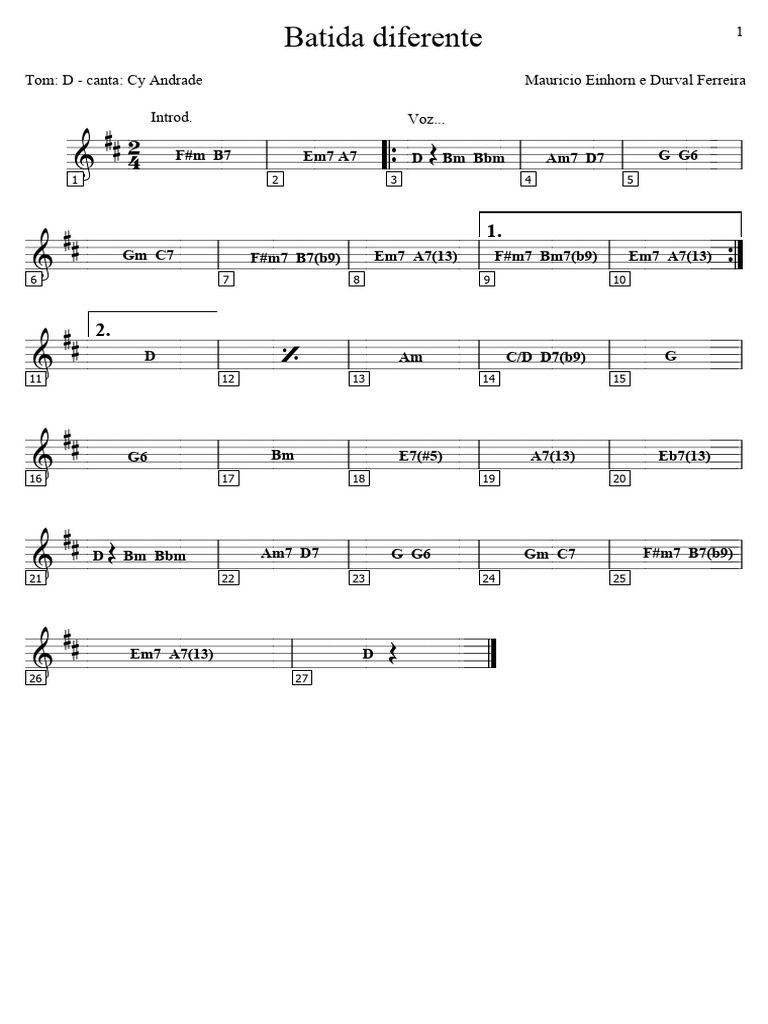 Batida Diferente | PDF